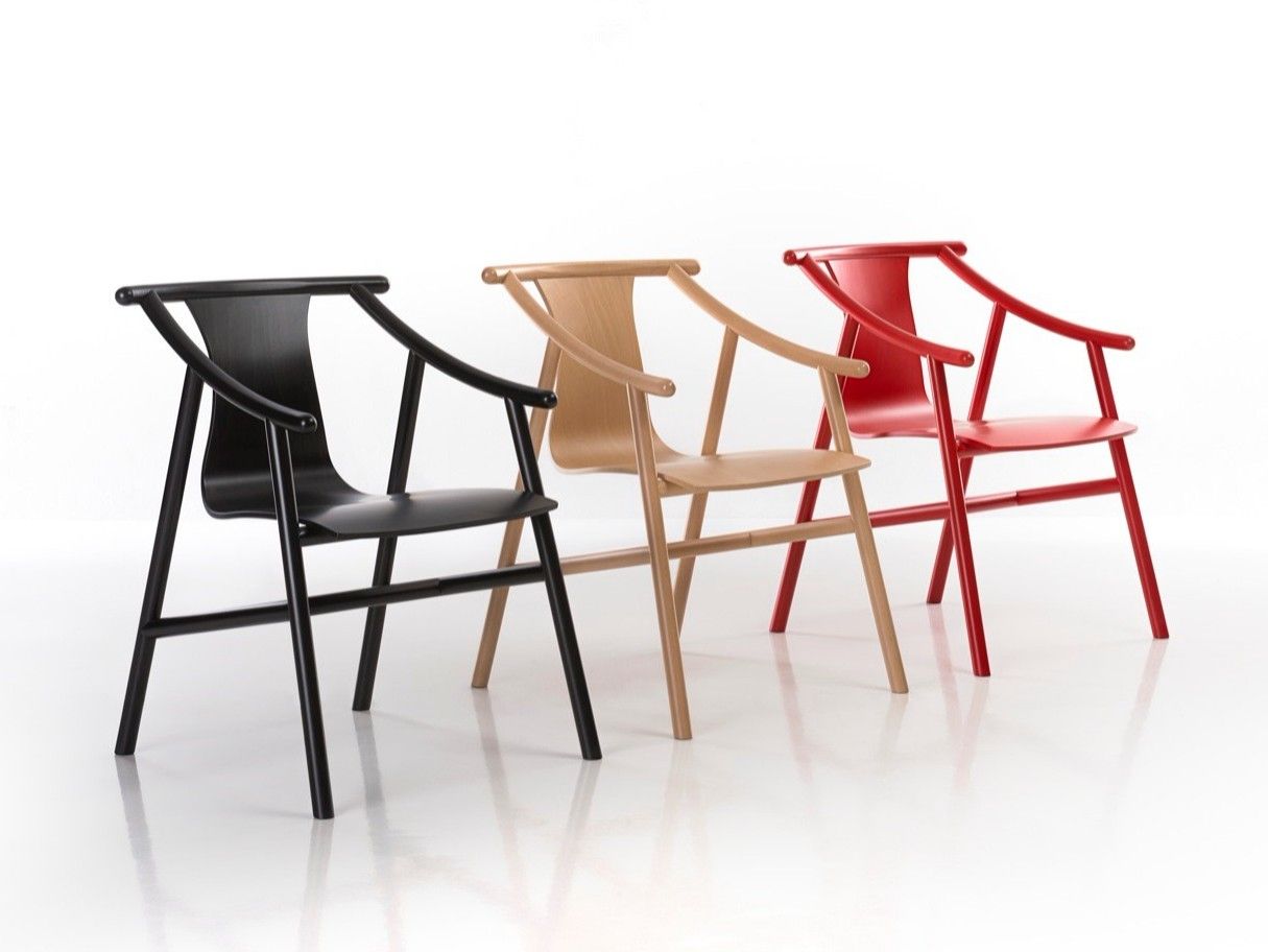 MAGISTRETTI 03 01 | Wooden chair By Wiener GTV Design
