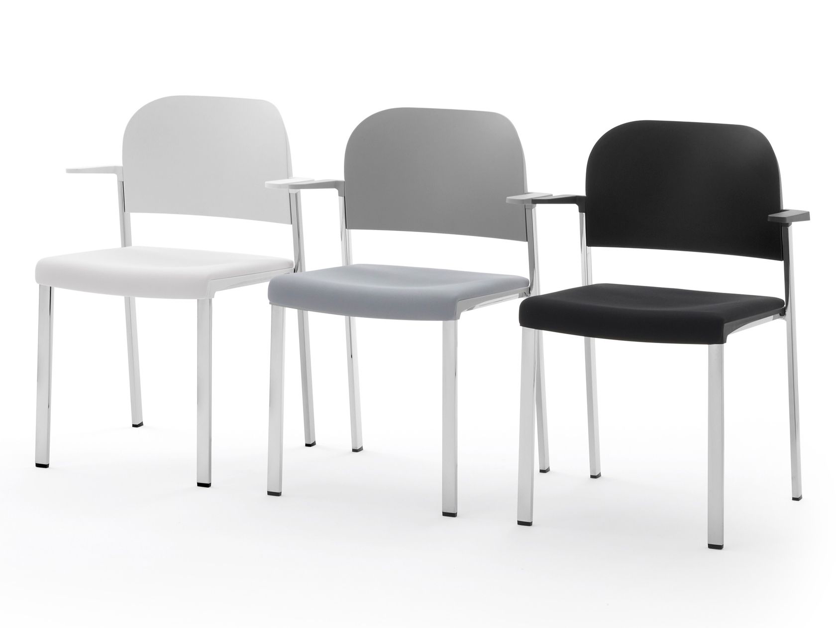 MAKEUP EASY SOFT | Chair with armrests Upholstered chair with armrests ...