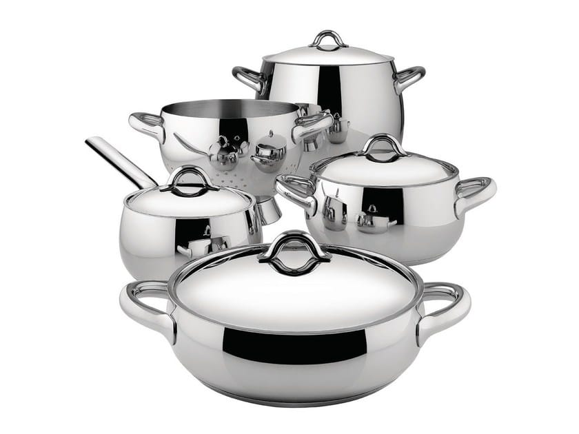 MAMI | Cookware set Mami Collection By Alessi design Stefano Giovannoni