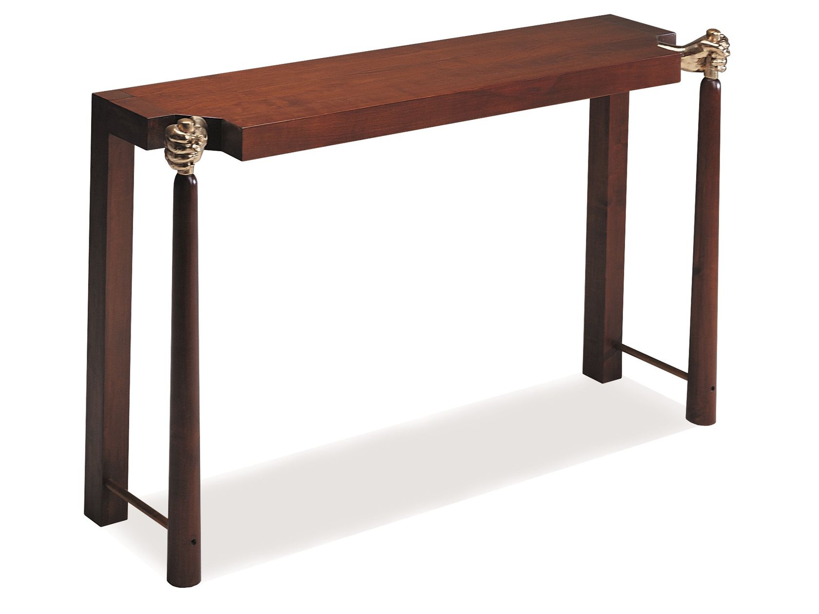 MIRABILI ARTE D'ABITARE Rectangular cherry wood console table By ...