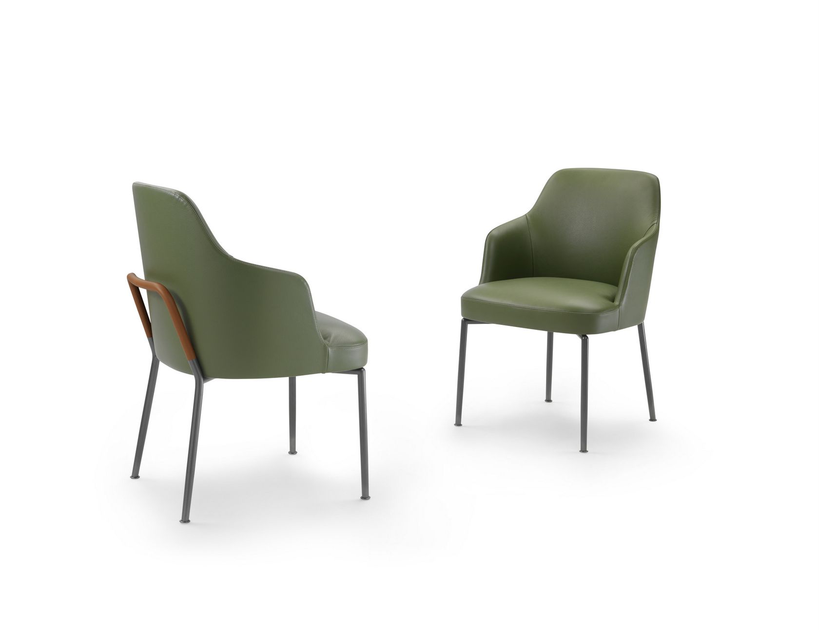 MARLEY | Chair with armrests Marley Collection By Flexform design ...