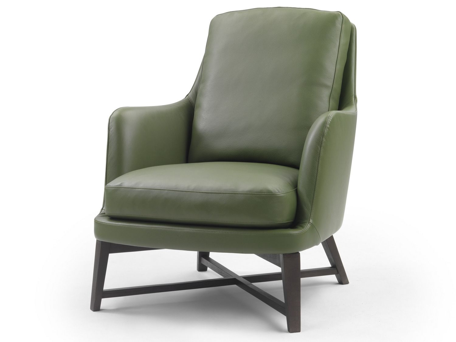 MARLEY | Leather armchair Marley Collection By Flexform design Antonio ...