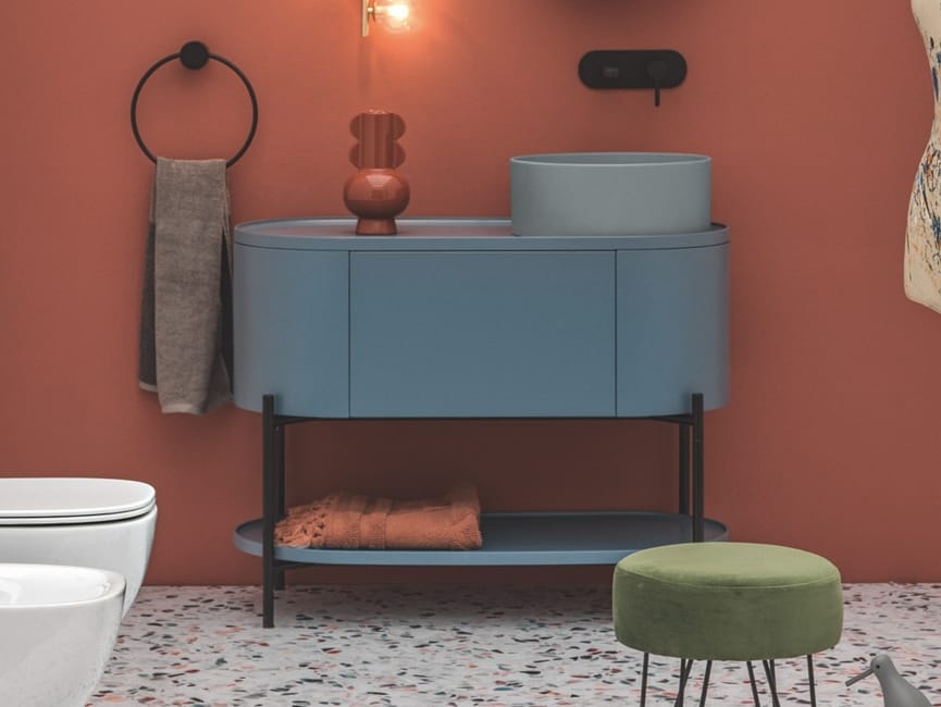 MATE | Vanity unit with drawers By Axa design Alessandro Paolelli