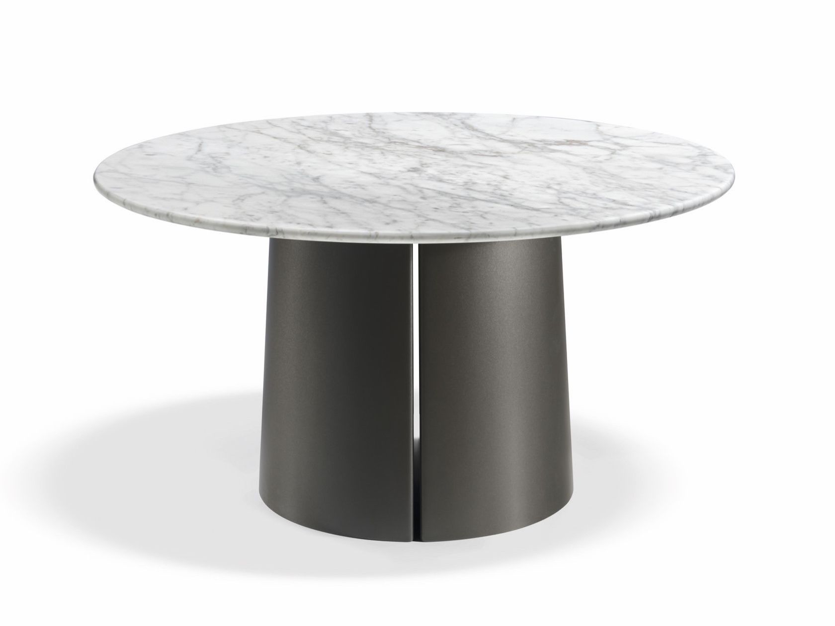MATEO Round wooden table By Molteni & C. | design Vincent Van Duysen