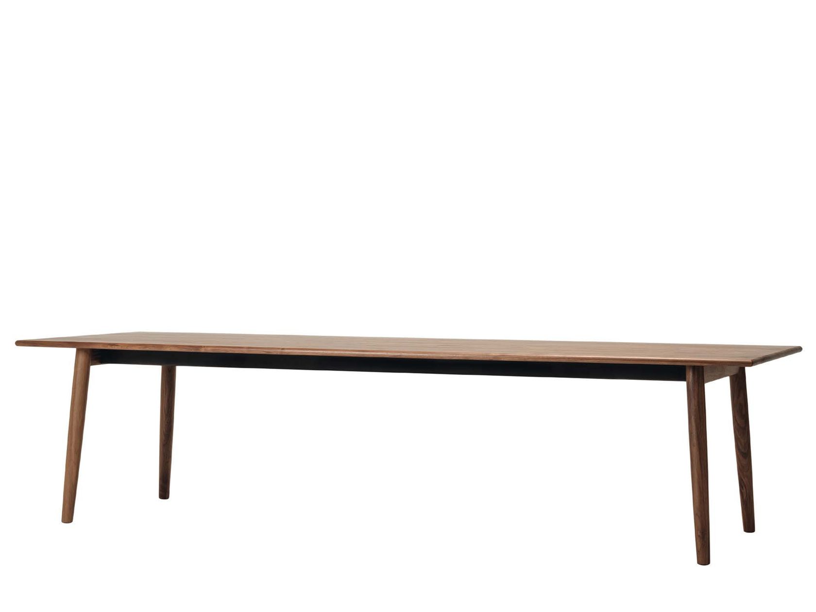 MCM Extending walnut dining table By Ritzwell | design Shinsaku Miyamoto