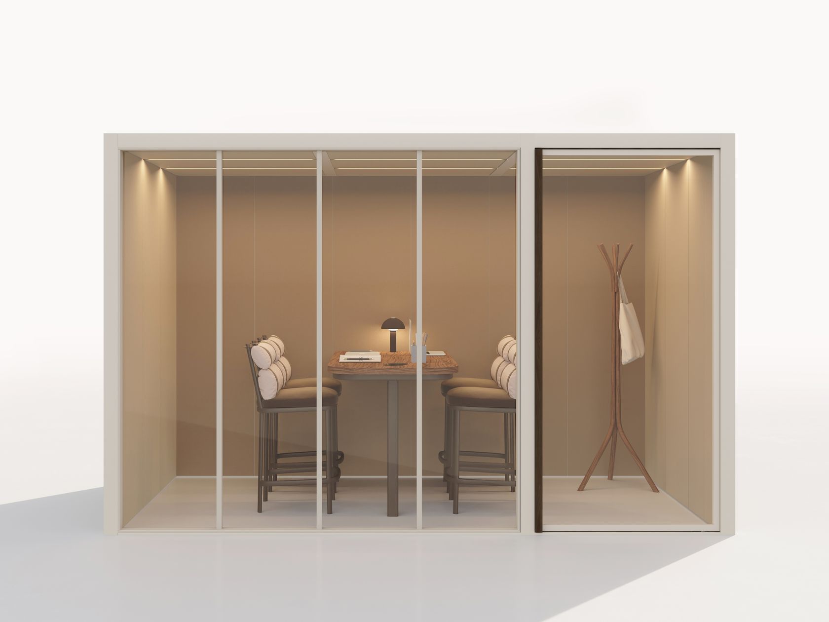 Acoustic office booth MEETING ROOM 2-4 PEOPLE Pavilion O Collection By ...