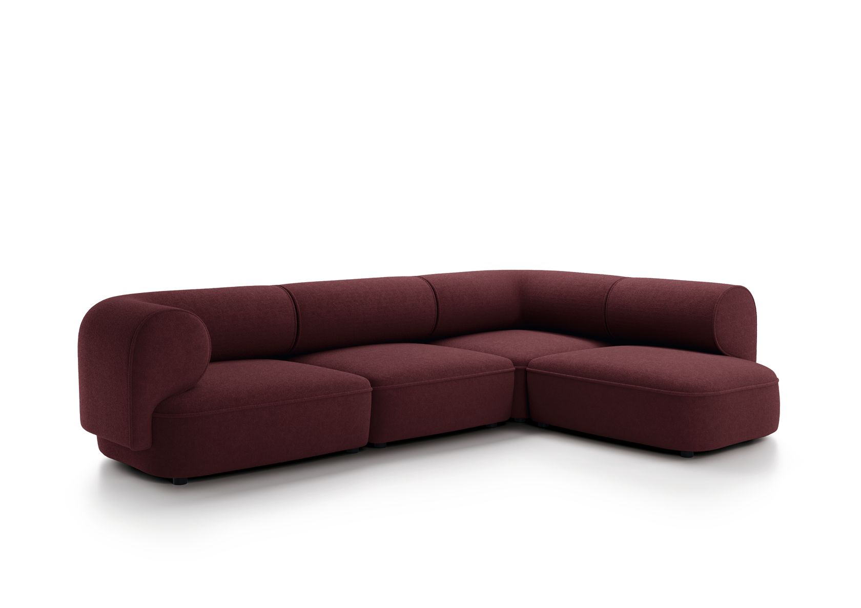 MELODY Corner fabric sofa By Natuzzi Italia | design Simone Bonanni