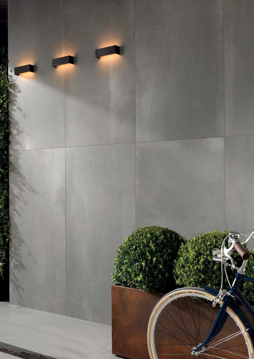Porcelain stoneware wall/floor tiles with metal effect METALINE ZINC ...