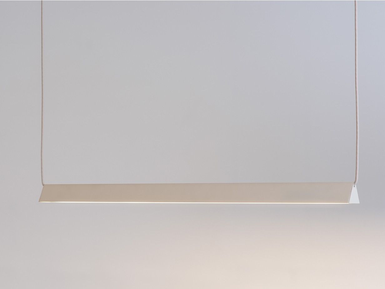 LED direct-indirect light pendant lamp MILE 04 Mile Collection By ...