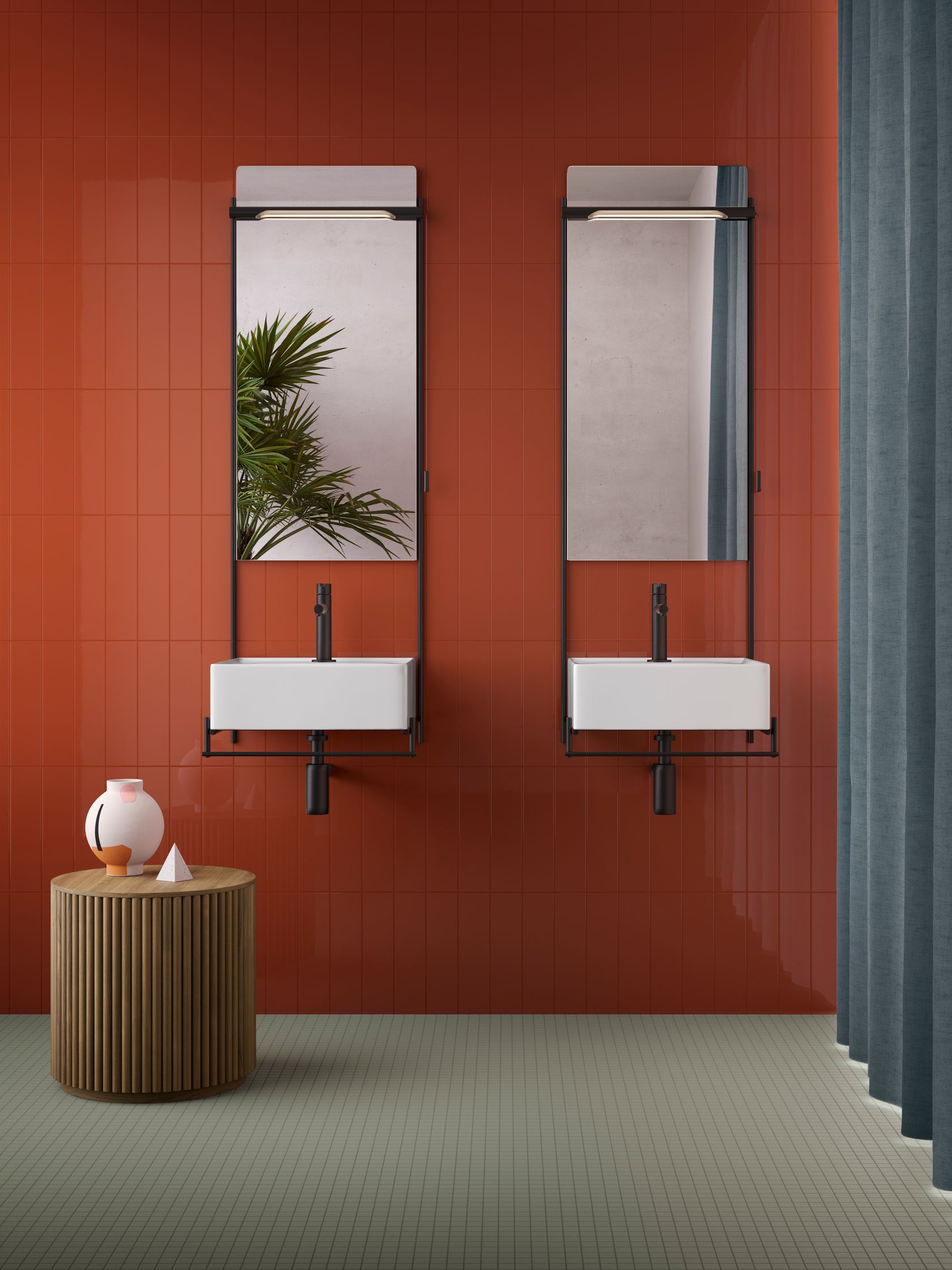 MODE Porcelain stoneware wall/floor tiles By VitrA Bathrooms