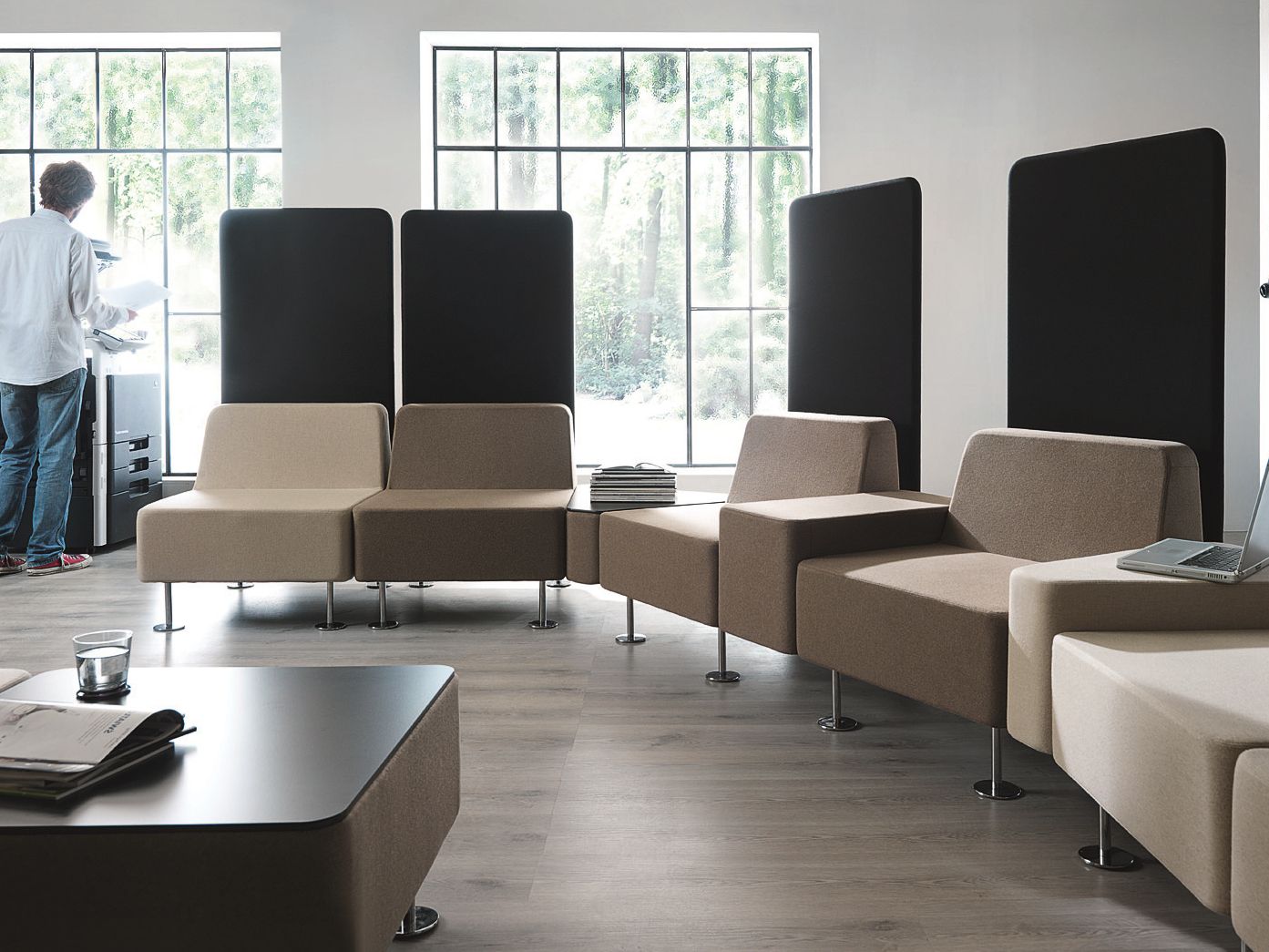 WALL IN | Modular sofa Wall In Collection By profim design Tomek Rygalik