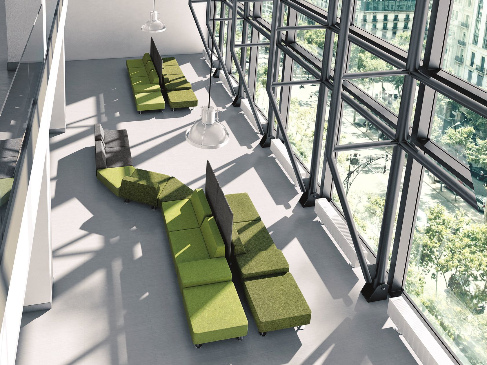 WALL IN | Modular sofa Wall In Collection By profim design Tomek Rygalik