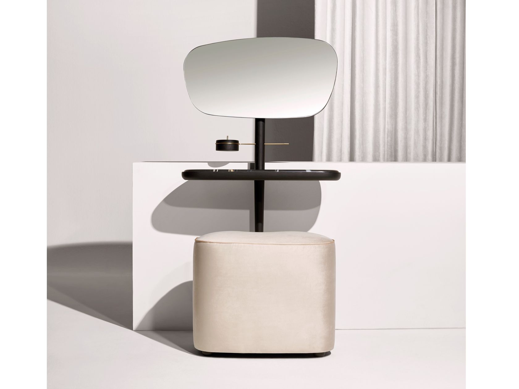 MOMENTS | Sahara Noir marble dressing table Moments Collection By nomon ...