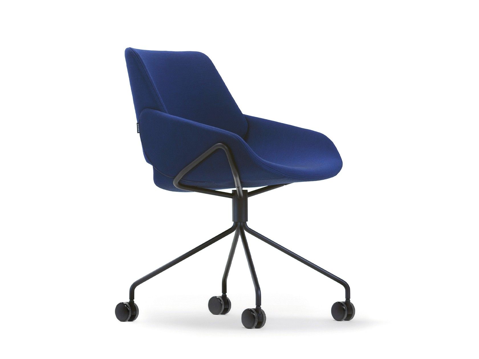 MONK Trestle-based upholstered fabric office chair By prostoria