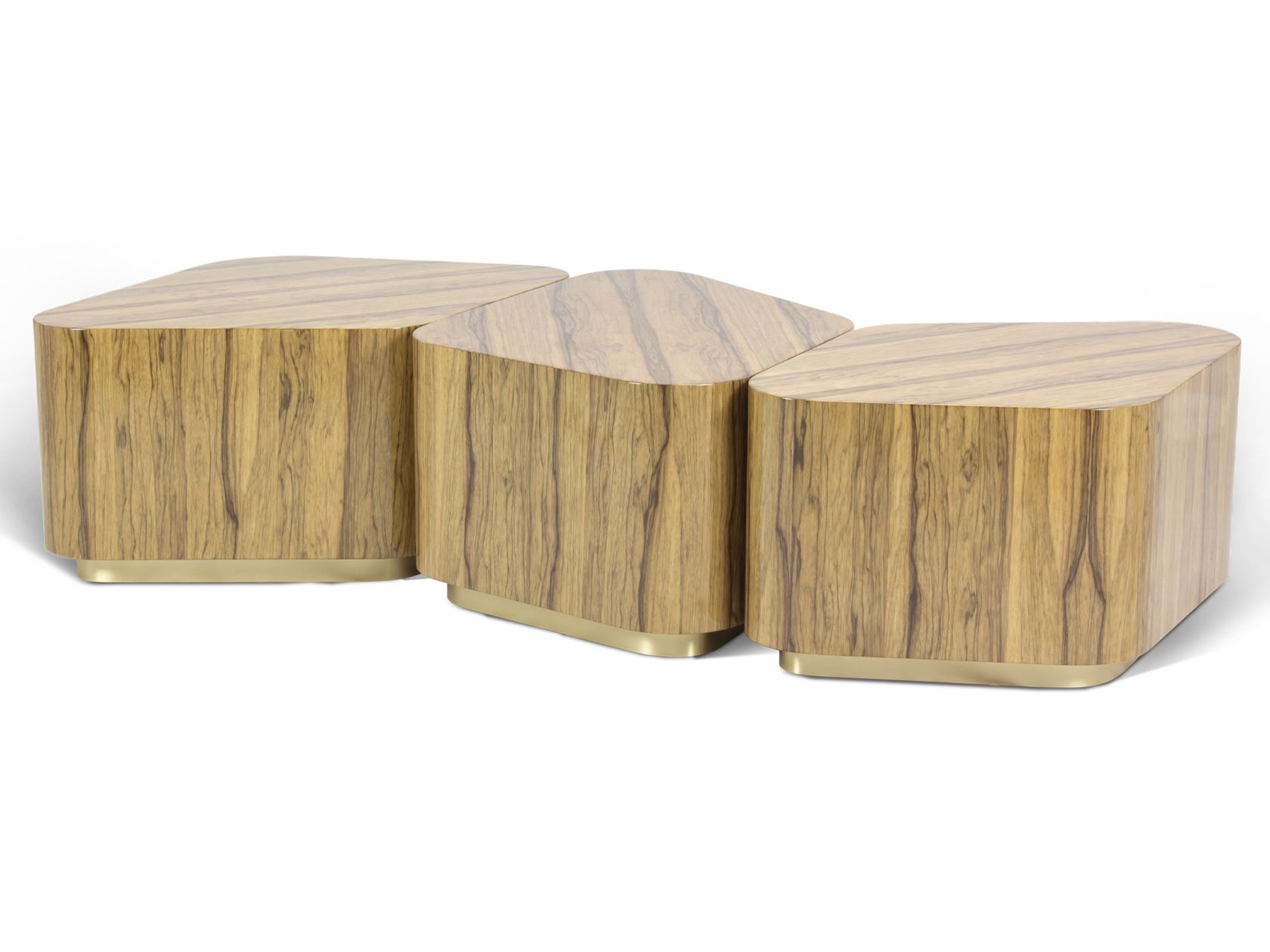 MONTI | Low coffee table Low modular frake wood coffee table By JOSÉ ...