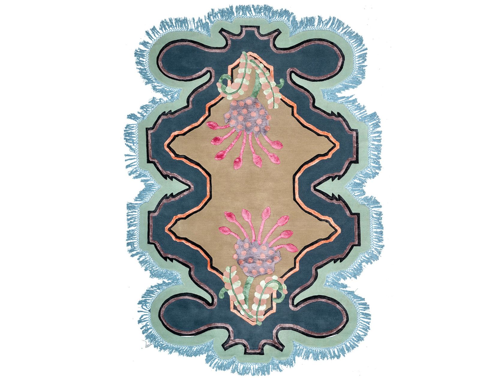 MULTIFARIOUS FLORA VOL.II VERS. B rug By Illulian design Paula Cademartori