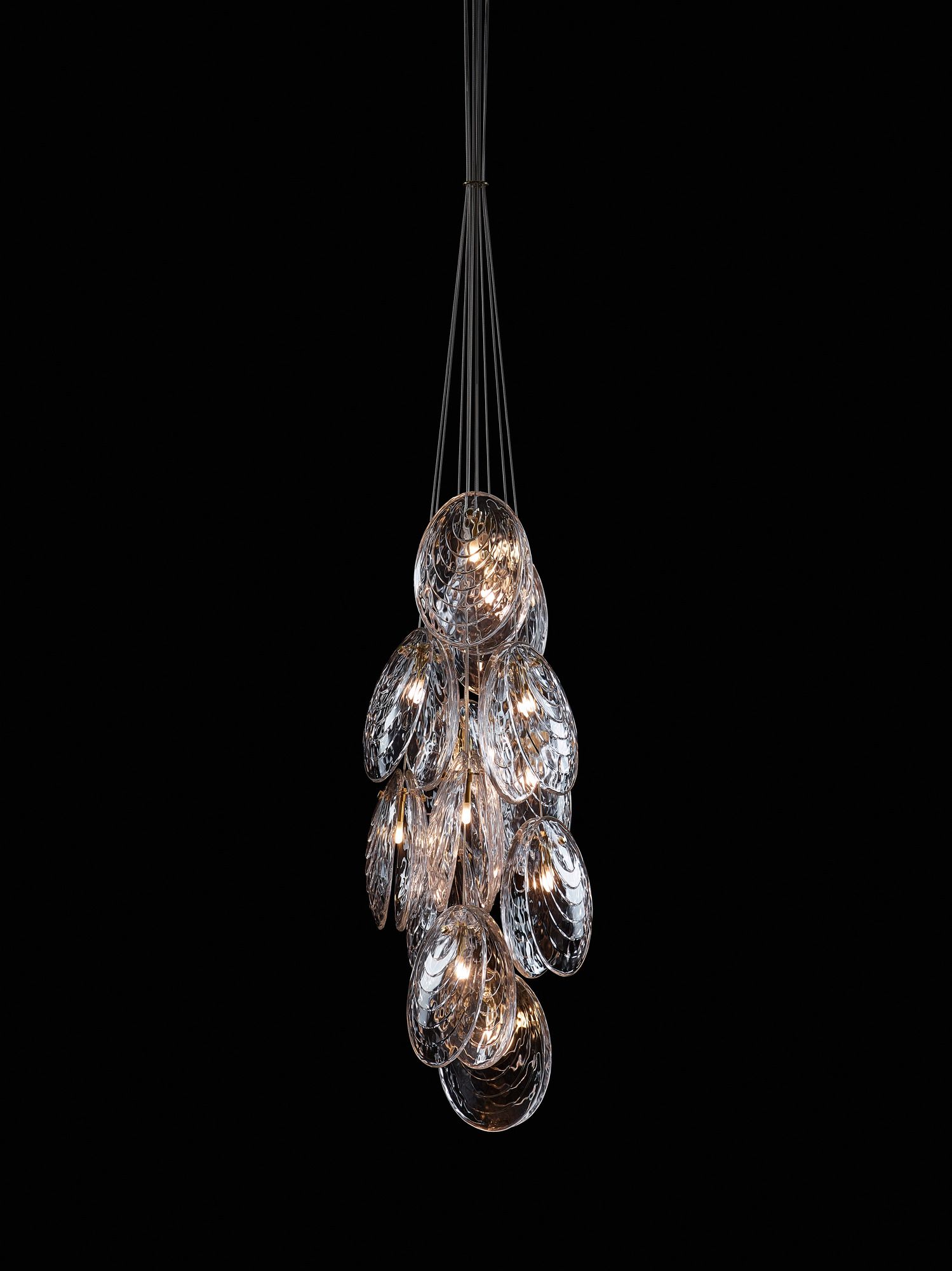 MUSSELS CLUSTER 12 Pendant lamp By Bomma