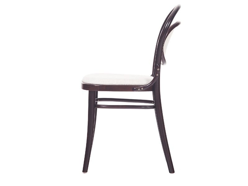 Wooden chair N° 20 | Chair with integrated cushion By TON
