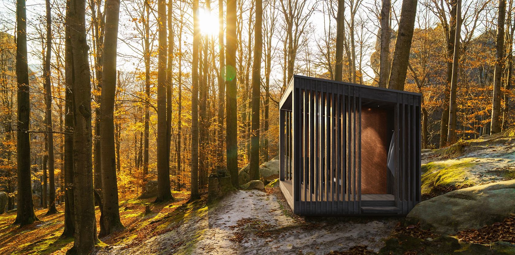 Outdoor sauna NATURE SAUNA Nature Sauna Collection By STARPOOL design ...