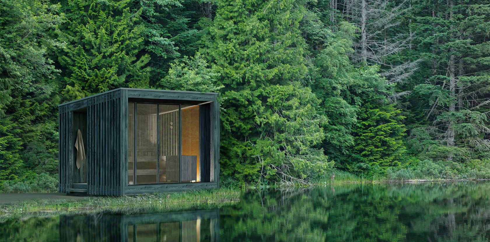 Outdoor sauna NATURE SAUNA Nature Sauna Collection By STARPOOL design ...