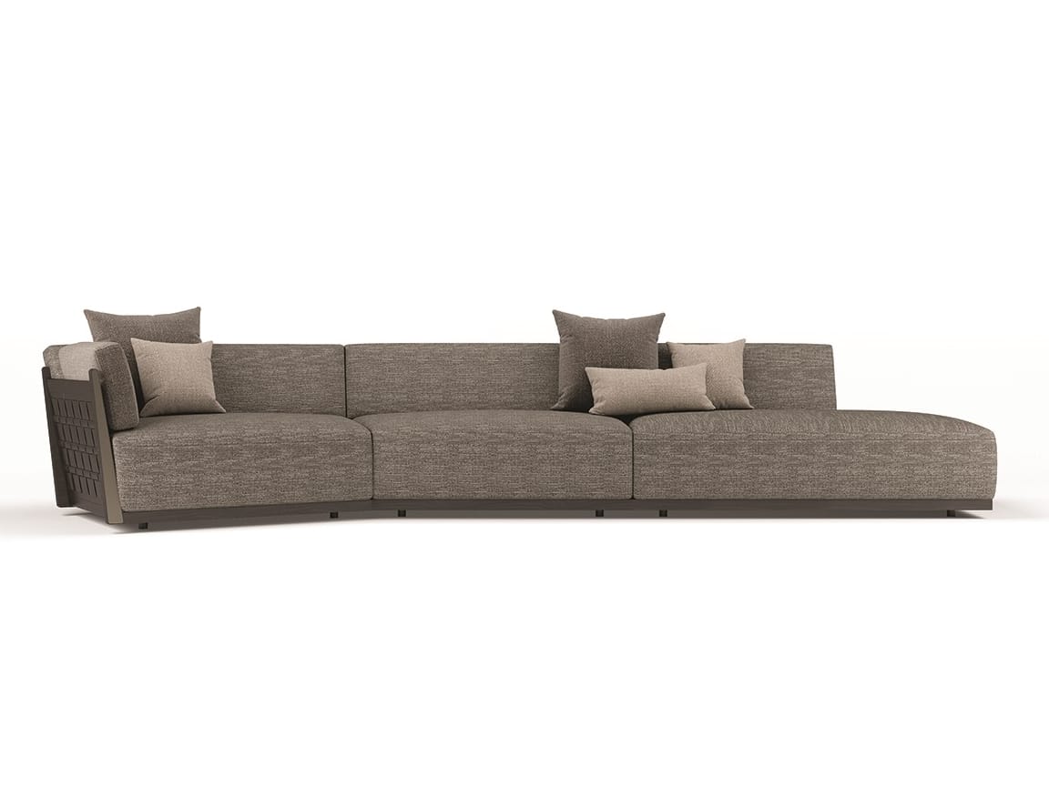 NET Modular fabric sofa By Turri | design Matteo Nunziati