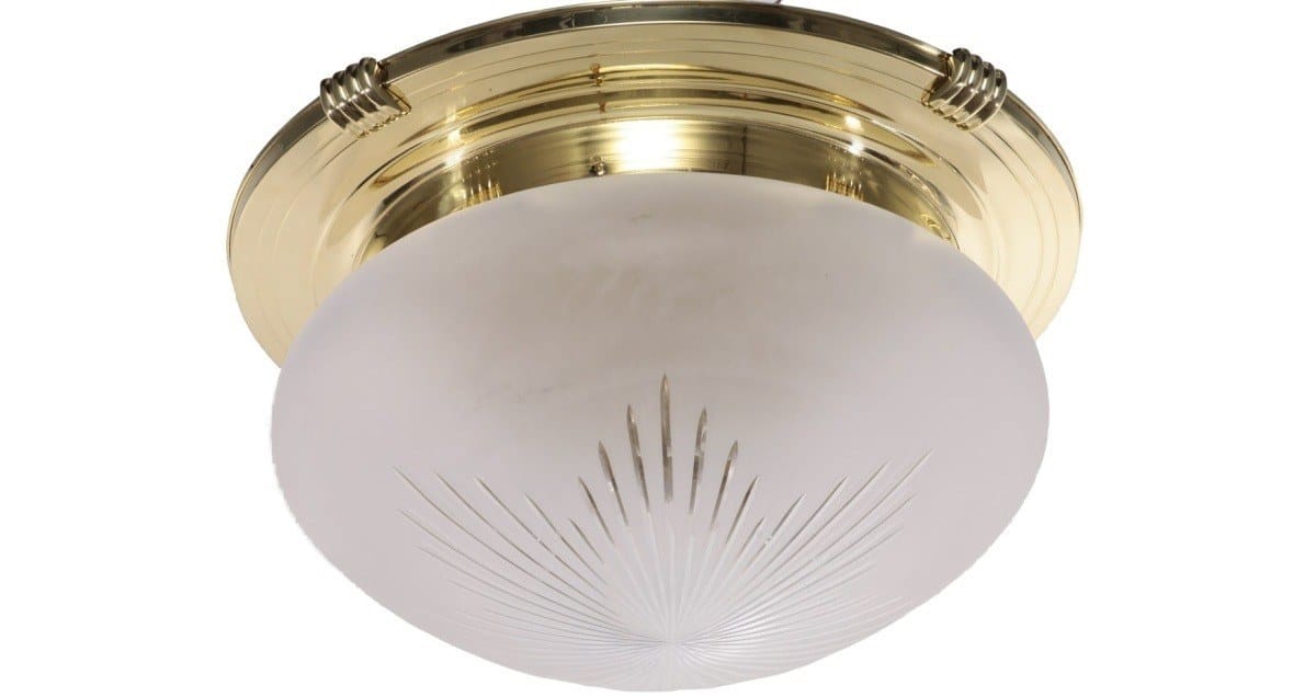 NEW YORK I | Brass ceiling light By Patinas Lighting