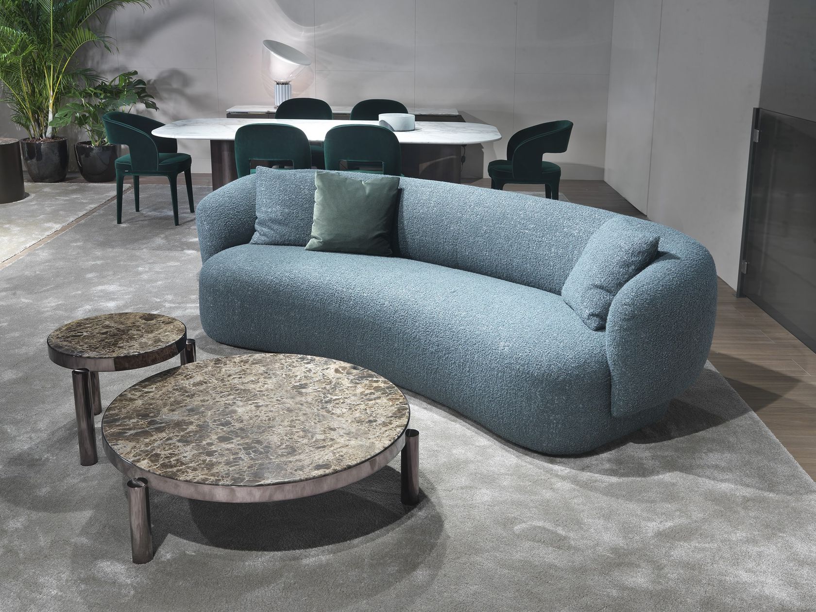 NOAH 3 seater sofa By Marelli | design Luca Erba