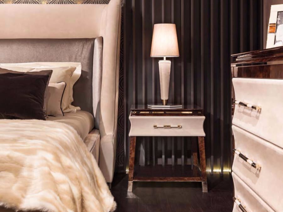 NOIR | Bedside table By Turri