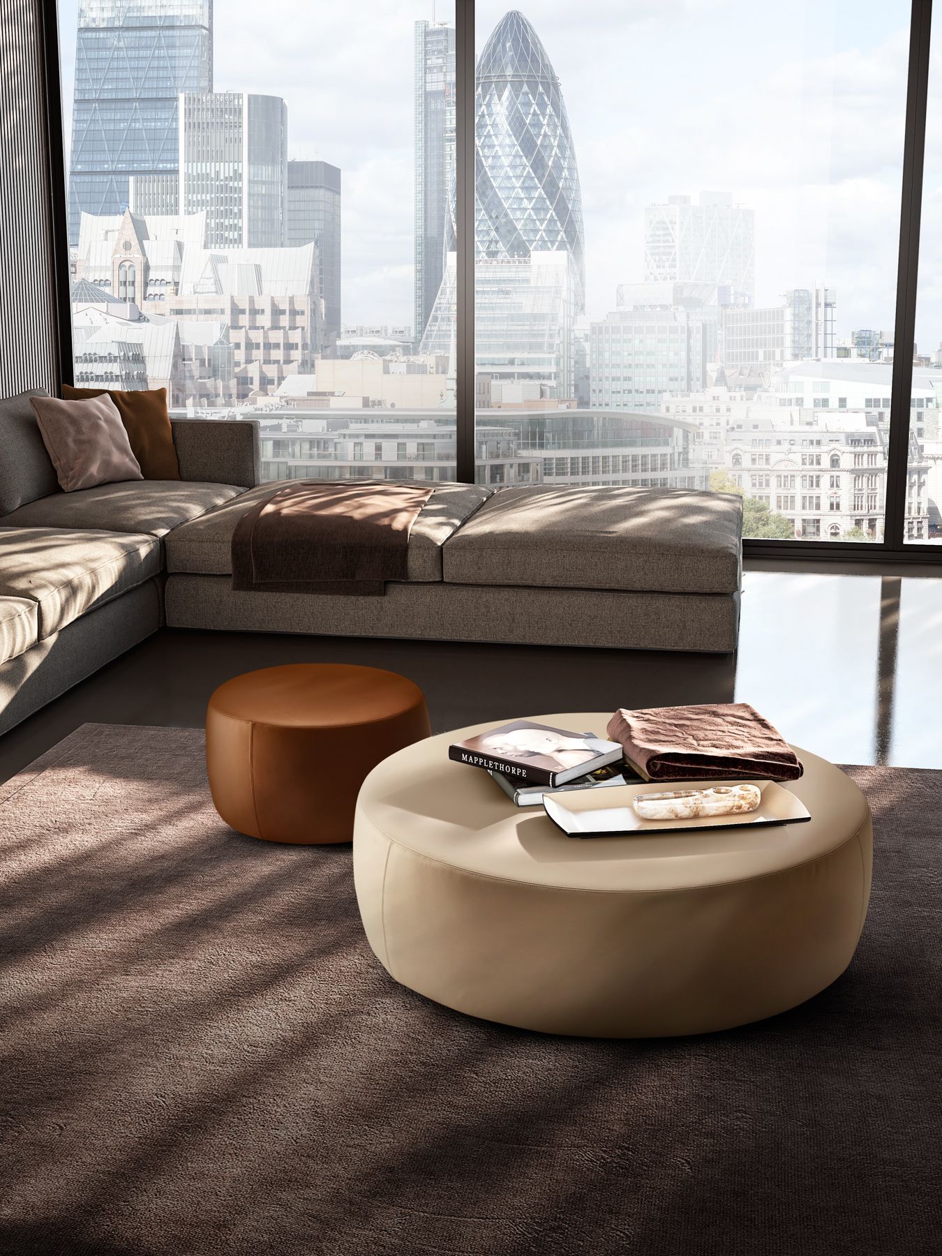 NUVOLA Pouf By EFORMA | design Antoy Filips