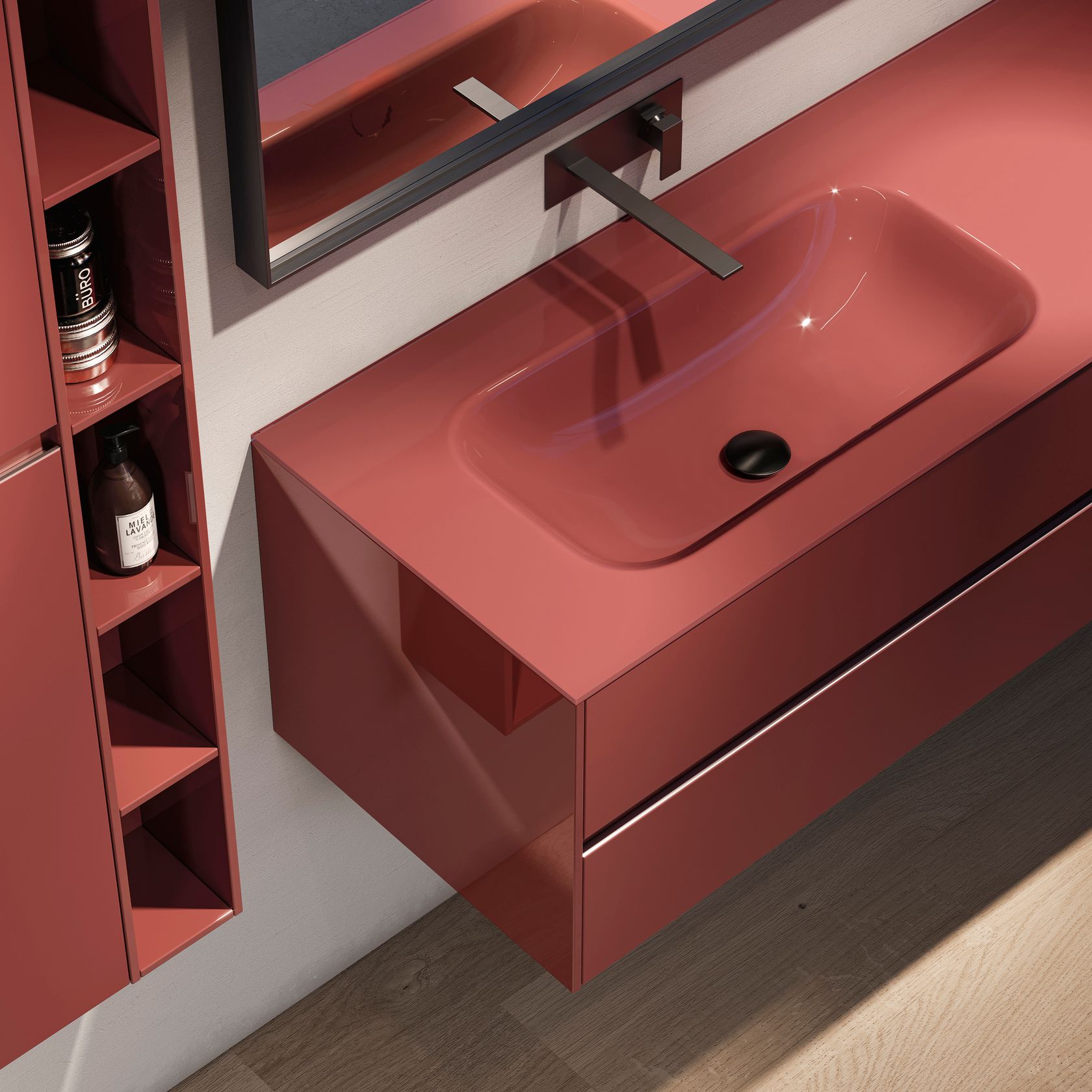 NYÙ 17 | Vanity unit Nyù Collection By Ideagroup