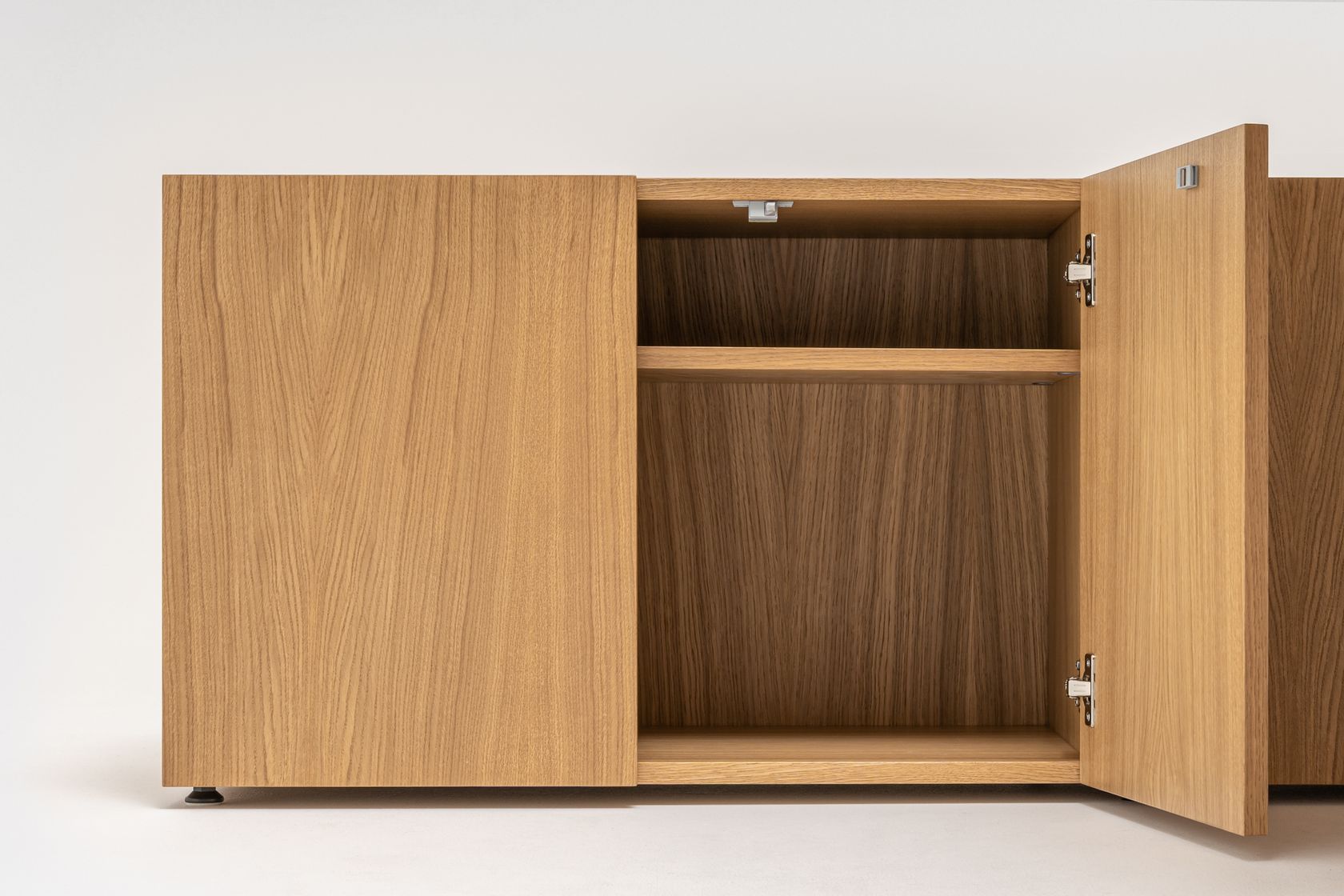 VIGA Sectional multiple wooden office desk with shelves By MDD | design ...