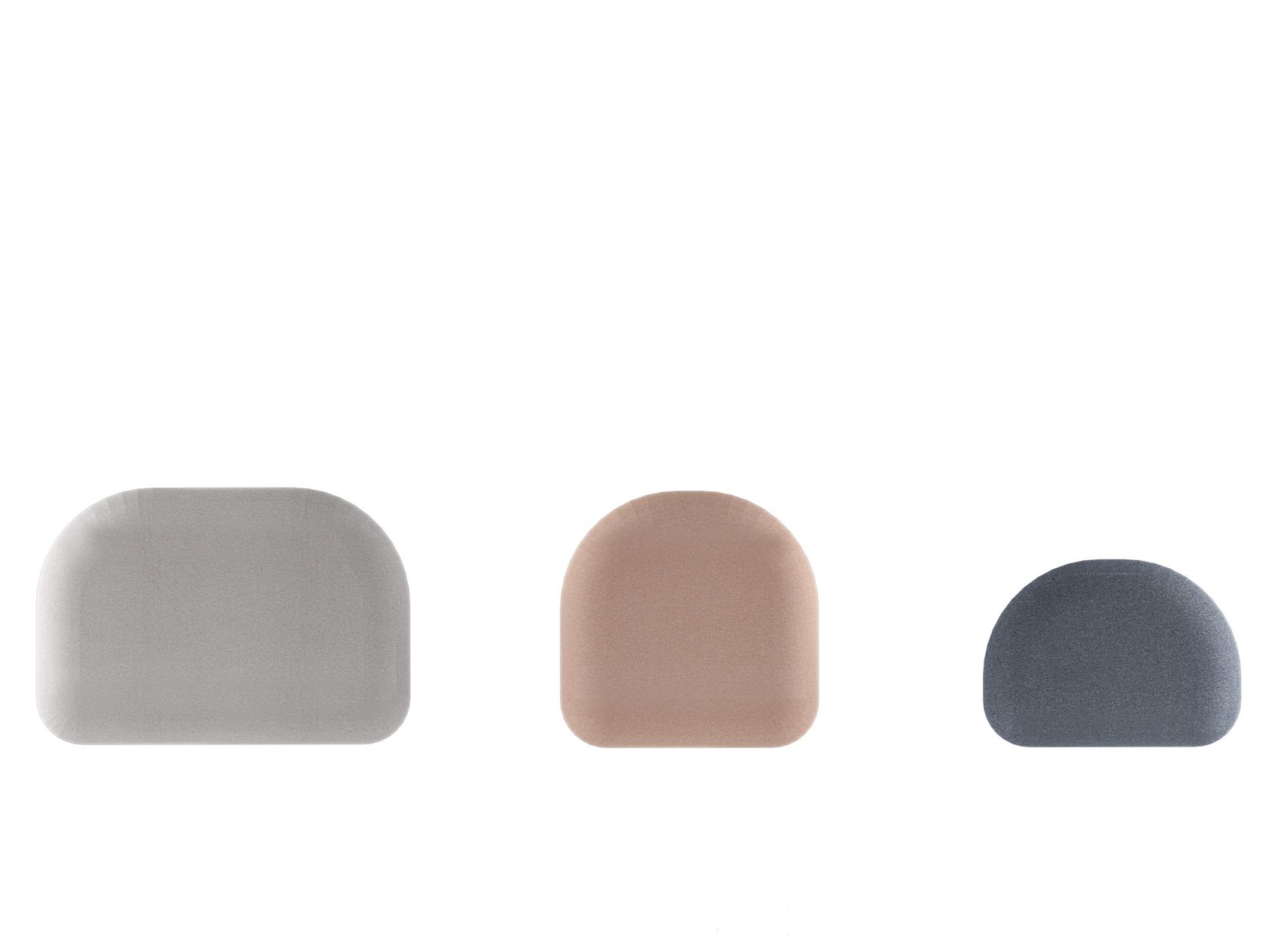 Solid-color sofa cushion OKOME SOFA 27A Okome Sofa Collection By Alias ...