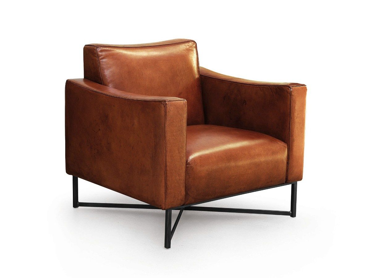 ONDA | Leather armchair Oliver B. Wild Collection By Oliver B.