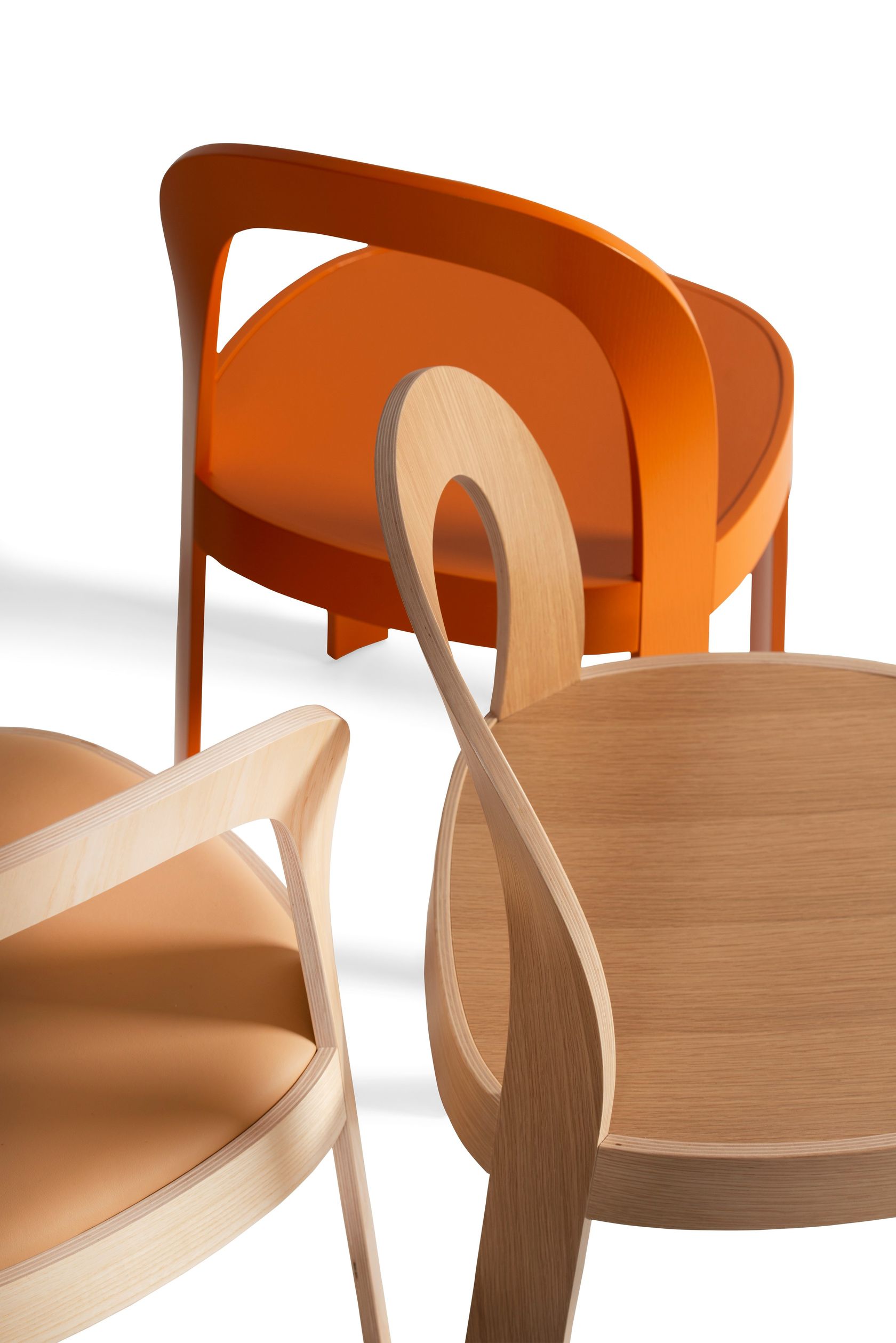 OM | Wooden chair chair By Blå Station design Johan Ansander