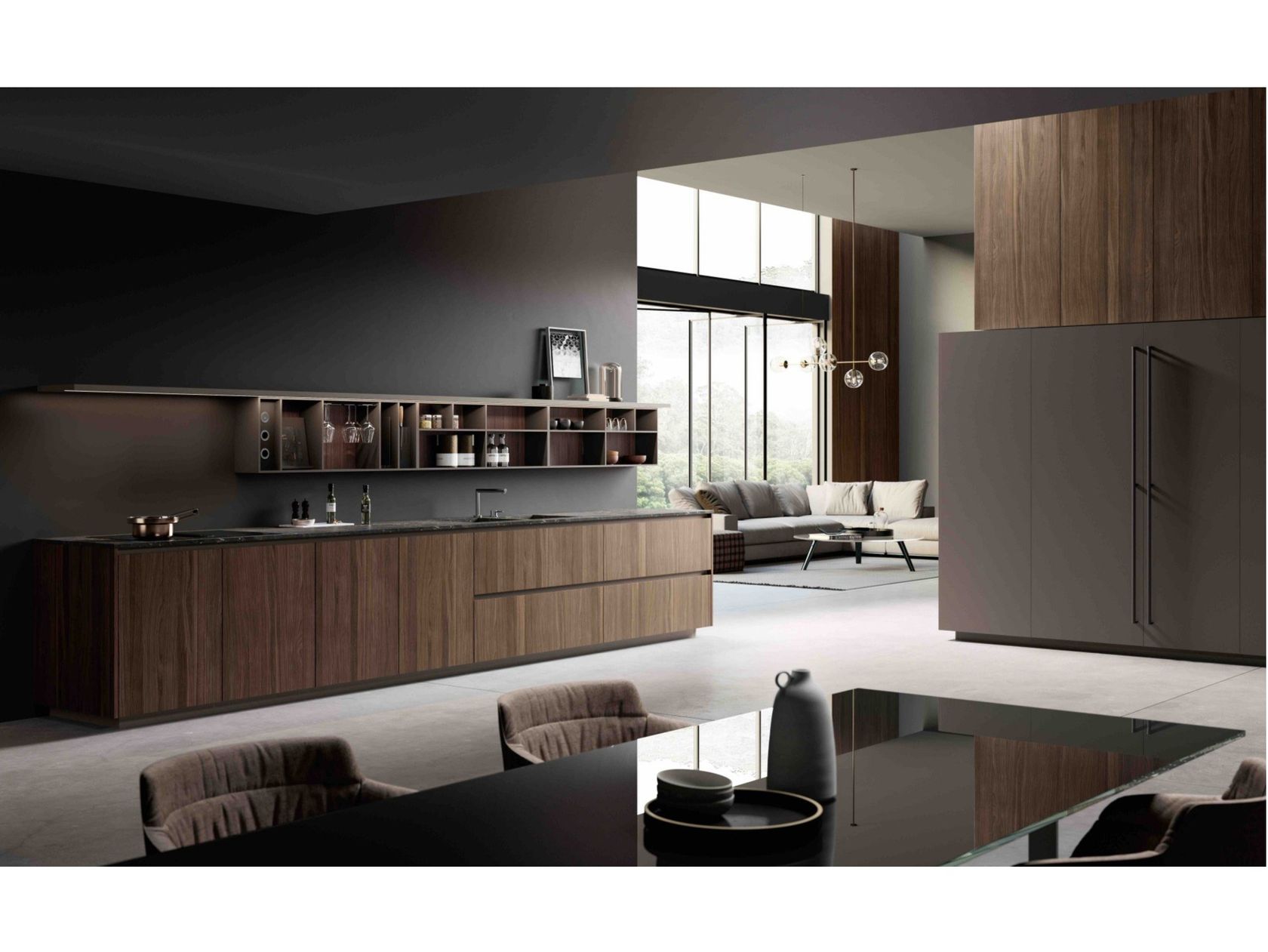 ONE | Wooden kitchen One Collection By ERNESTOMEDA