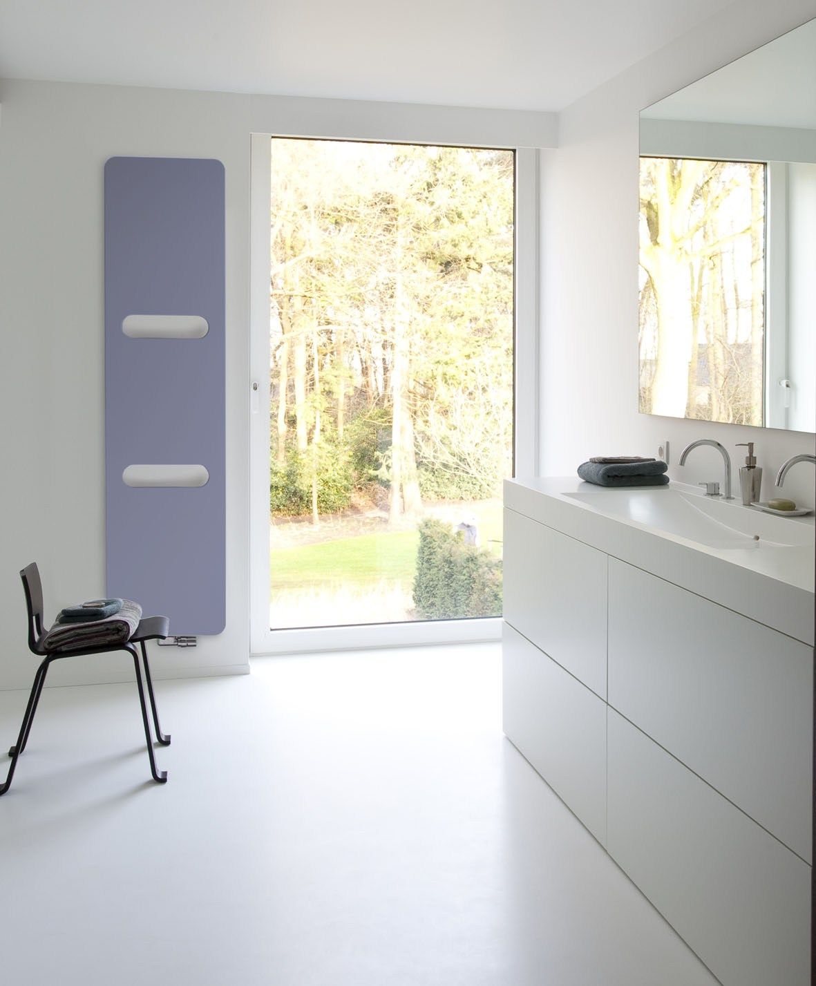 Aluminium panel radiator ONI By VASCO