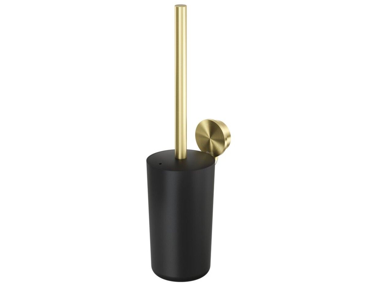 OPAL GOLD | Toilet brush Wall-mounted stainless steel toilet brush By Geesa