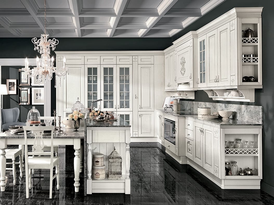 Custom wooden kitchen OPERA By Colombini Casa