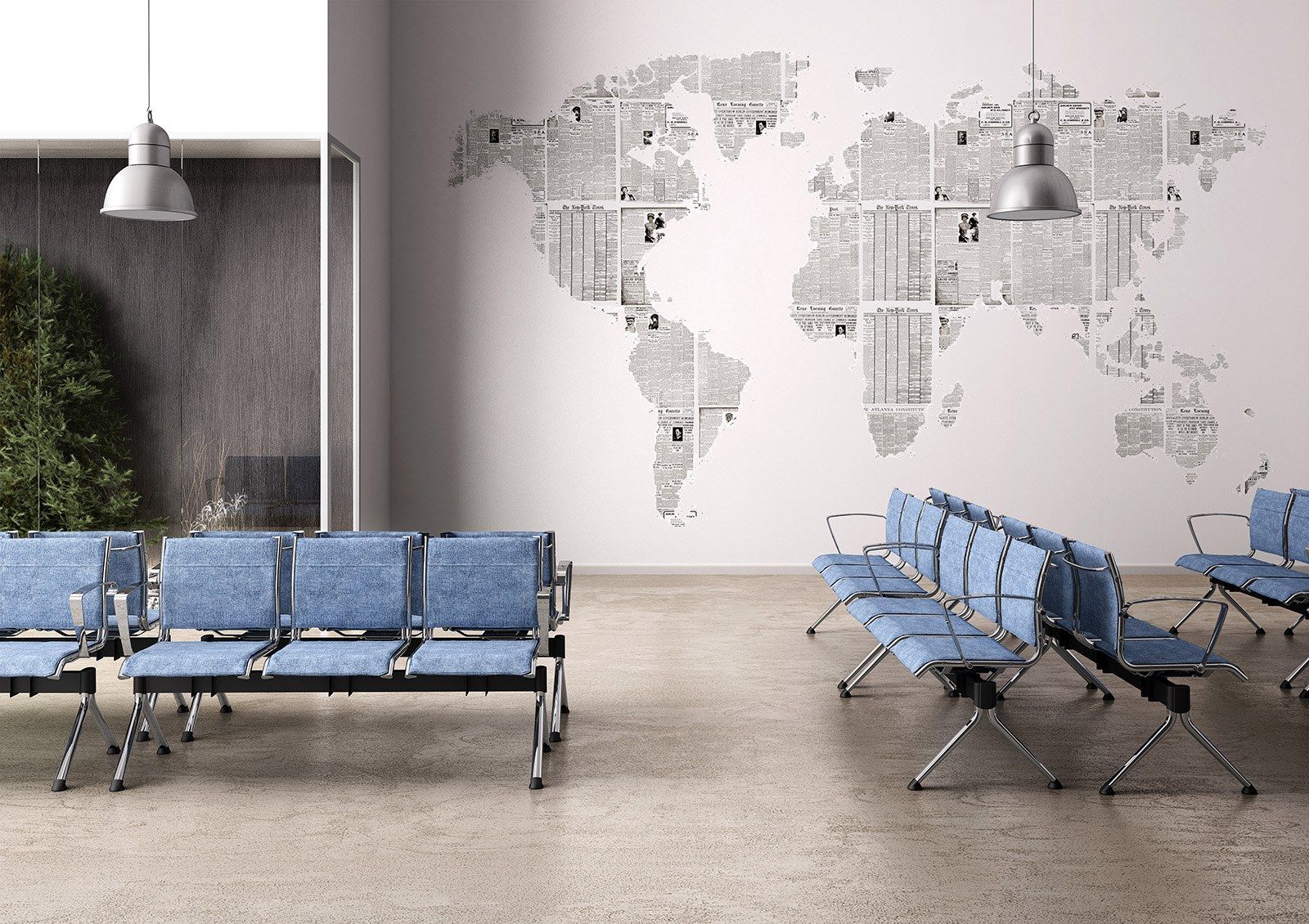 ORIGAMI TD | Beam seating Freestanding steel beam seating with armrests ...