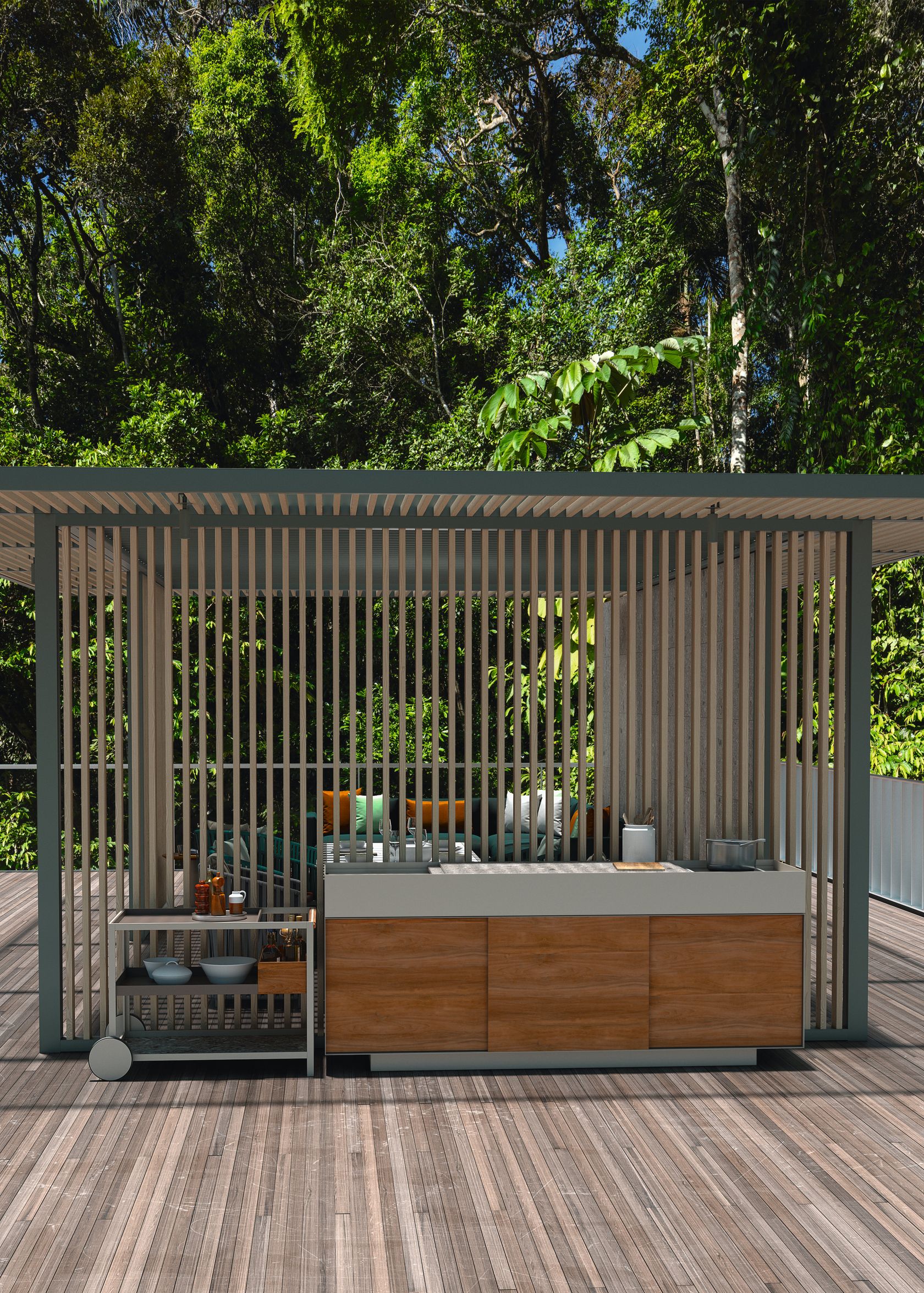 Outdoor kitchen Outdoor kitchen By Kettal