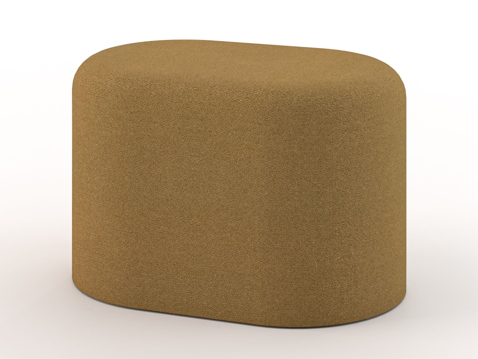 ISOLA Oval fabric pouf By IOC project partners | design Raffaella ...