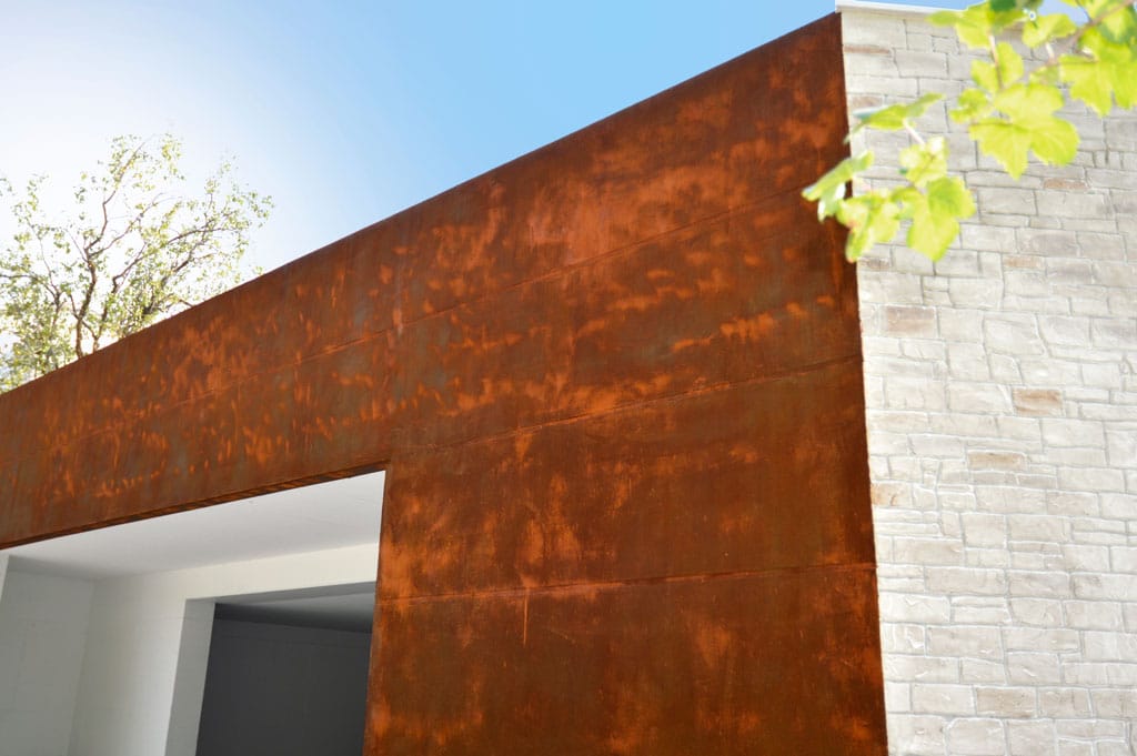 OXYDECOR® Paint effect Corten steel, copper and zinc By Isoplam