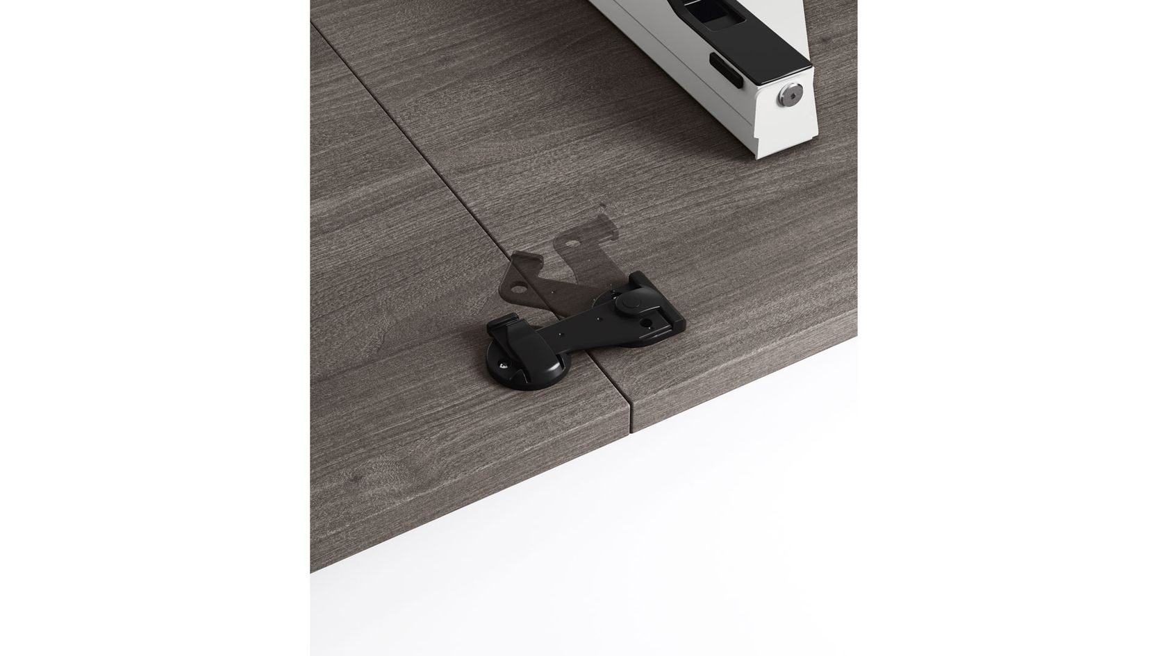 OYO | Office desk with casters Oyo Collection By Las Mobili