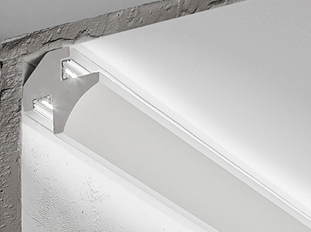 Profilo per illuminazione lineare in gesso P6 Linea Indoor Sistemi ...