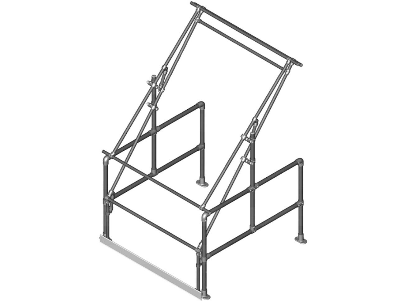 Pallet/mezzanine gates TALL PALLET GATE PalletGate Collection By ArtSteel