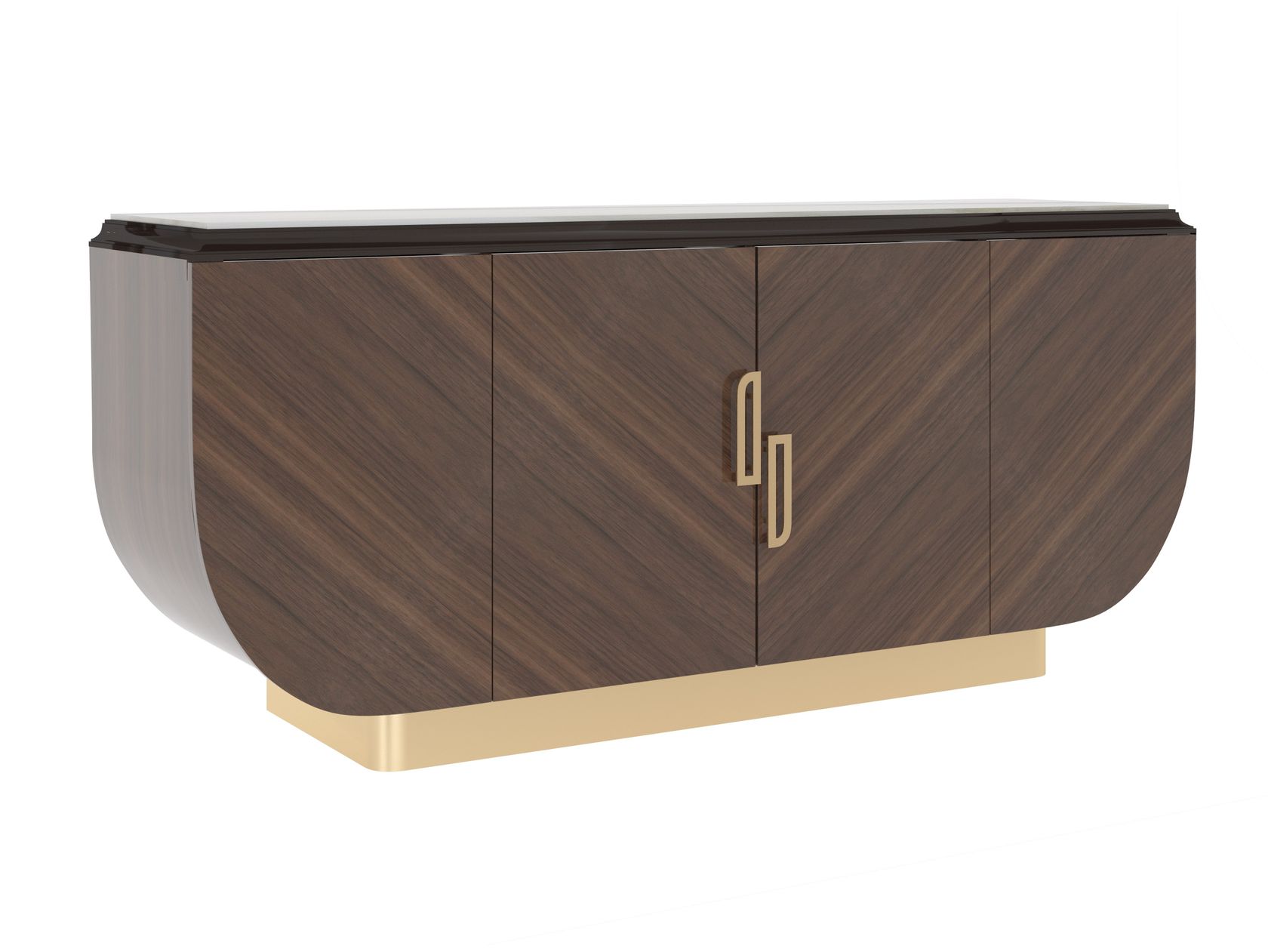 PANAREA | Sideboard Solid wood sideboard with doors By Guerra Vanni
