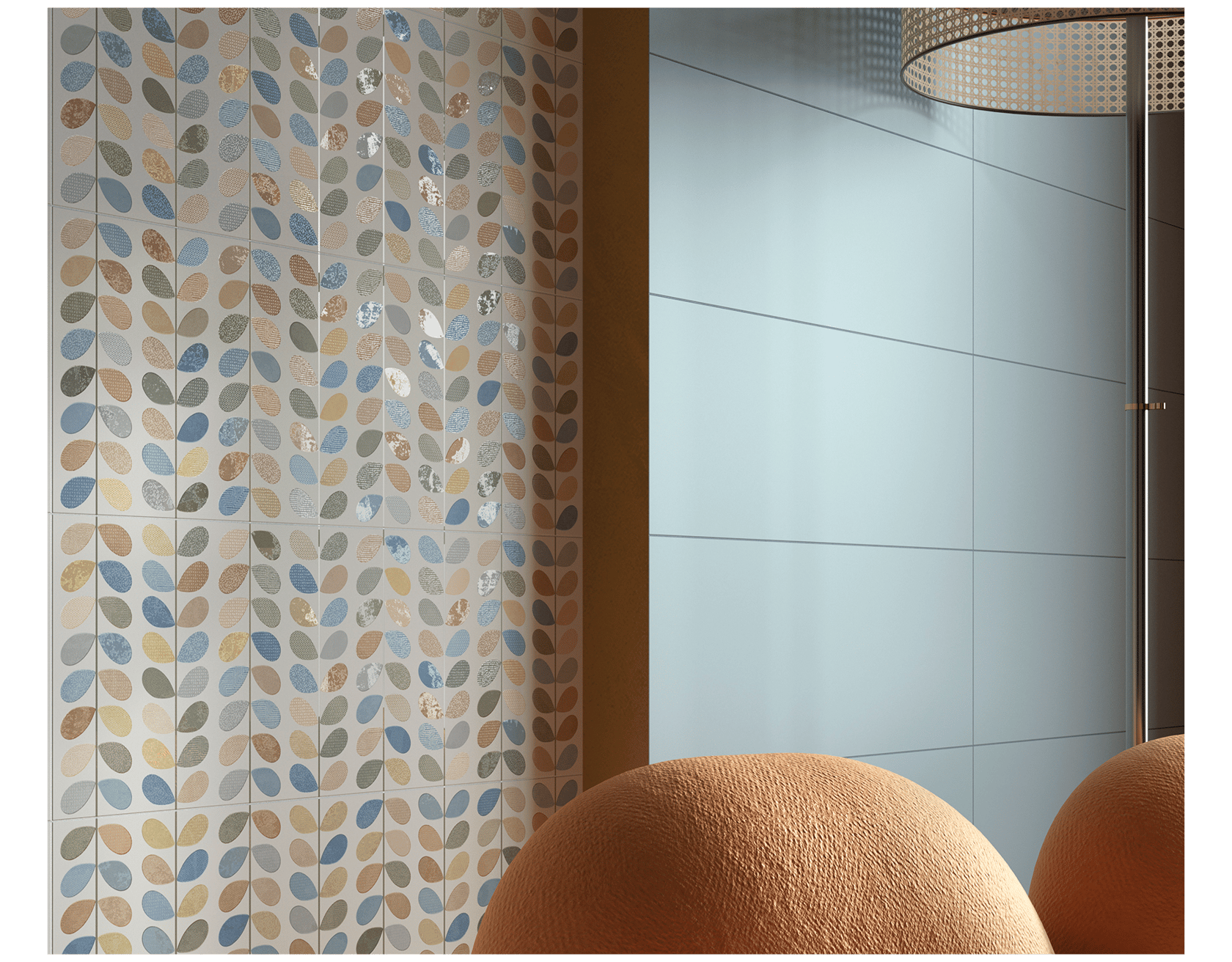 Pavimento/rivestimento in gres porcellanato effetto cemento PANTONE ...