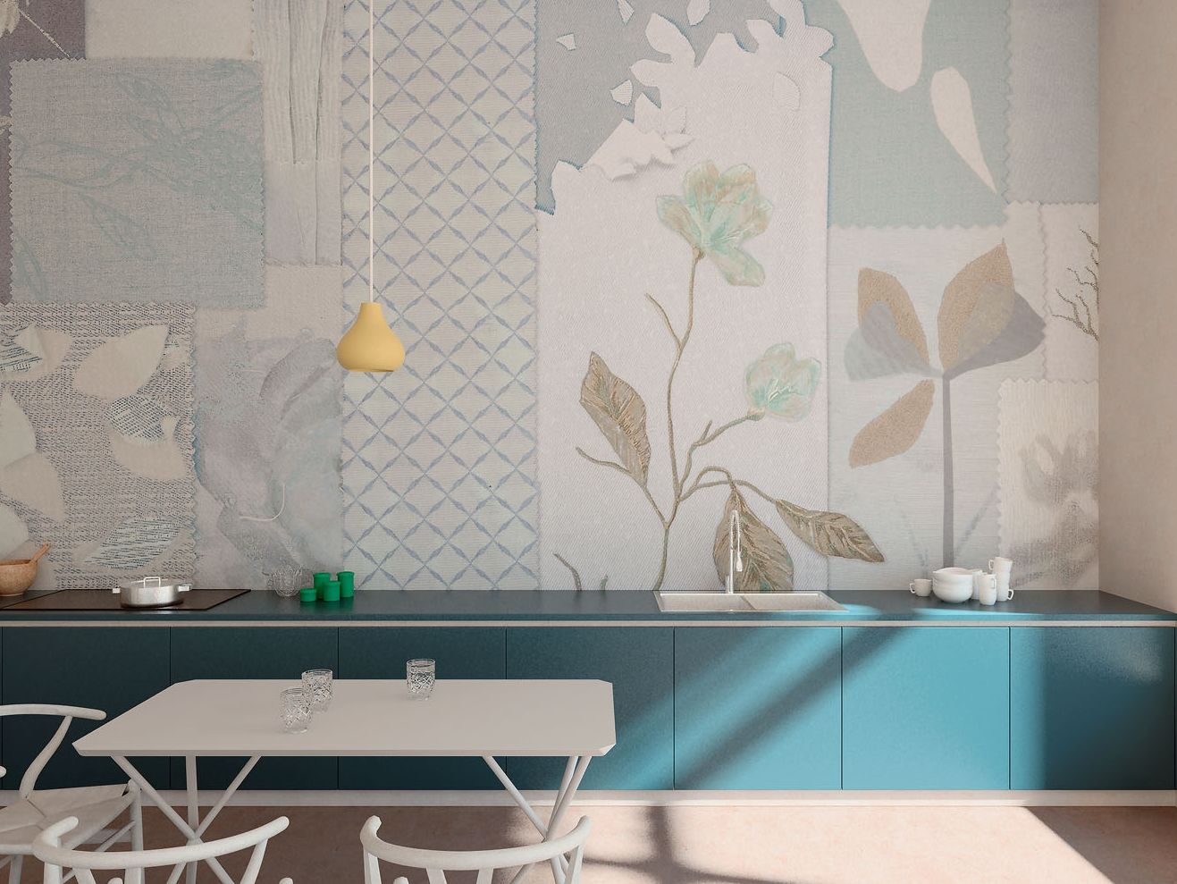 PATCHWORK Wallpaper By STYL’EDITIONS