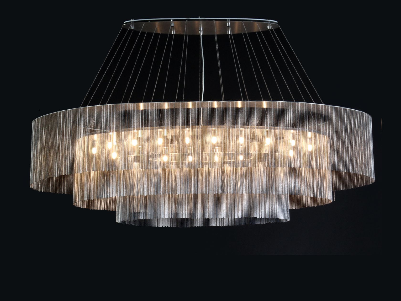 ELLIPTICAL 3 TIER | Pendant lamp Elliptical 3 Tier Collection By Willowlamp