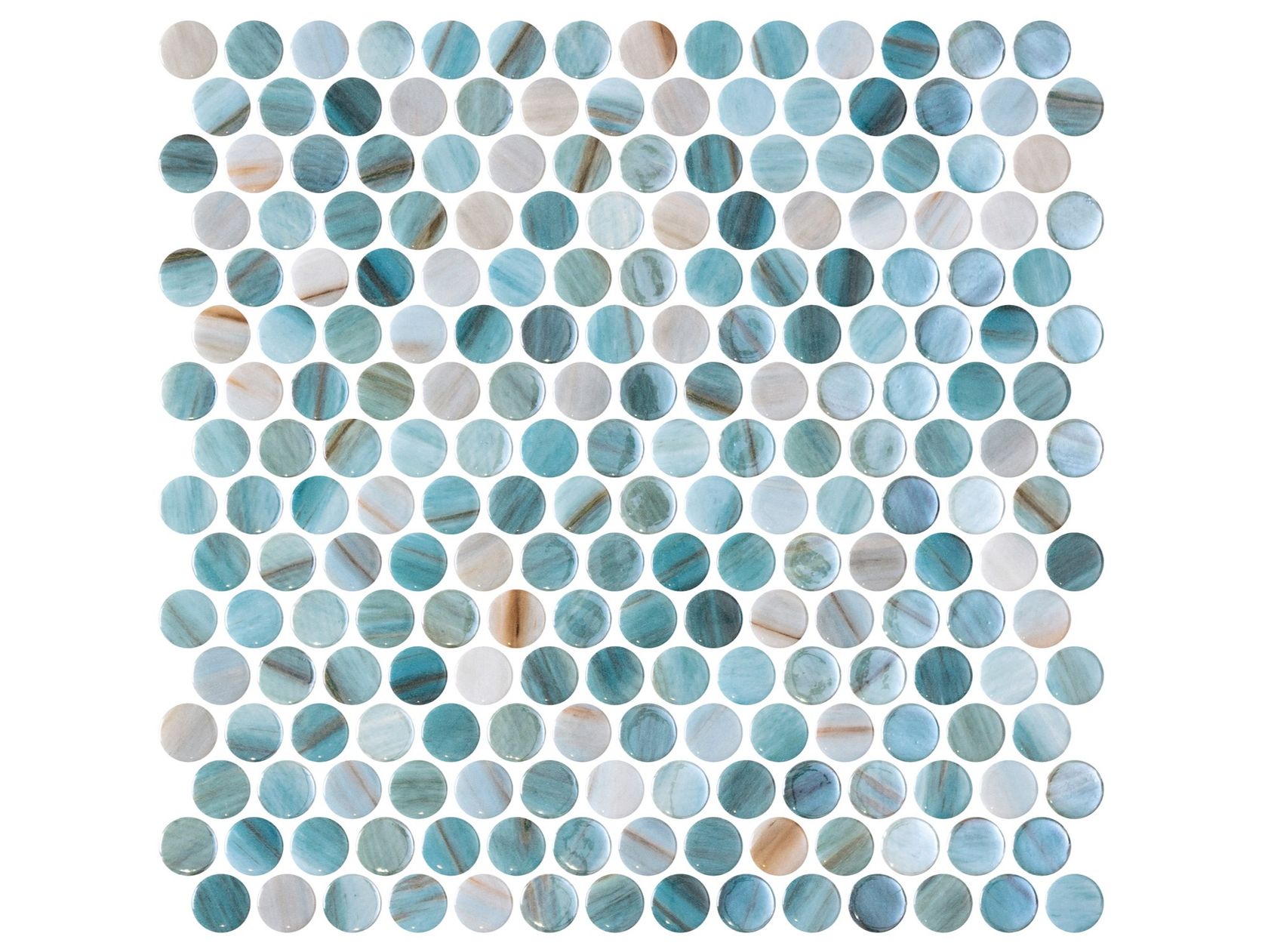 PENNY ZAIRA IRIDIS Mosaic By ONIX